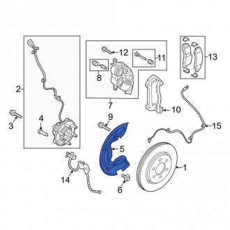 Ford F-150 Brake Dust Shields & Backing Plates — CARiD.com