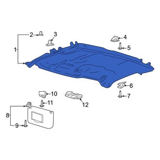 Ford F-150 Replacement Headliners — CARiD.com