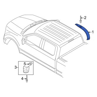 Ford F-150 Lightning Roof Seals & Moldings — CARiD.com