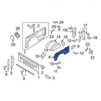 Ford OE™ Quarter Panels | CARiD