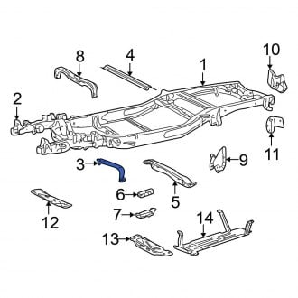 Ford Expedition Replacement Chassis Frames & Rails - CARiD.com