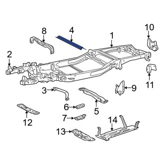 Ford F-150 Replacement Chassis Frames & Rails - CARiD.com