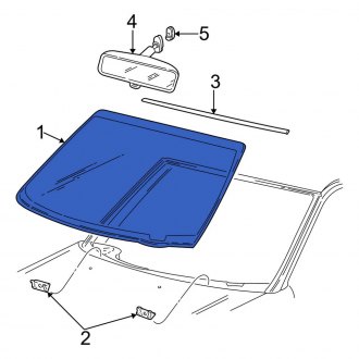Ford F-150 Replacement Windshield Glass — CARiD.com