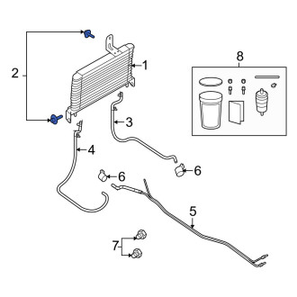 Ford Explorer Power Steering Cooling | Coolers, Lines — CARiD.com