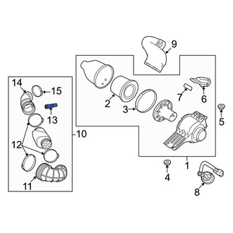 Ford Flex OEM Air Intake Parts - Filters, Manifolds | CARiD