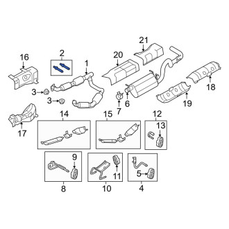 Ford E-series OEM Exhaust Parts - Systems, Tips, Pipes | CARiD