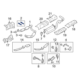 Ford E-series OEM Exhaust Parts - Systems, Tips, Pipes | CARiD