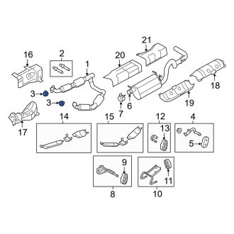 Ford Crown Victoria OEM Exhaust Parts | Systems, Tips, Pipes — CARiD.com