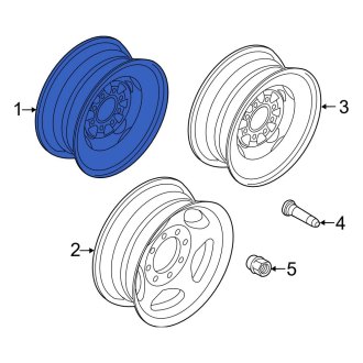 Ford OE™ Factory Wheels | CARiD