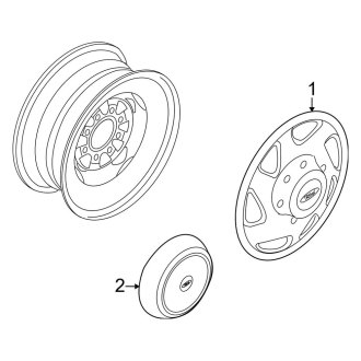 2008 Ford E-series OEM Wheels & Tires | Lug Nuts — CARiD.com