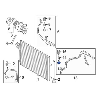 Ford Mustang OEM A/C & Heating Parts | Systems, Compressors — CARiD.com