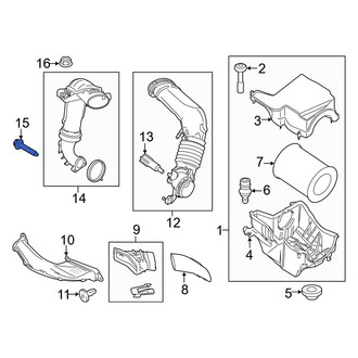 Ford F-350 OEM Air Intake Parts | Filters, Manifolds — CARiD.com
