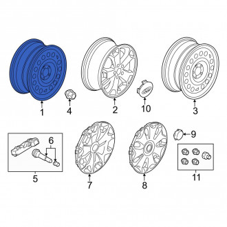 Ford OE™ Factory Wheels - CARiD.com