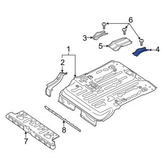 Ford Transit Connect Rocker Panel Hardware | Clips, Brackets — CARiD.com