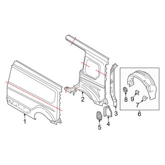 2016 Ford Transit Connect Body Parts - Collision Repair, Restoration ...