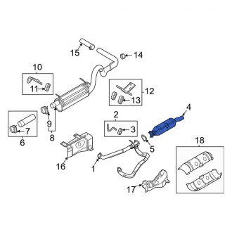 Ford E-series OEM Exhaust Parts - Systems, Tips, Pipes | CARiD