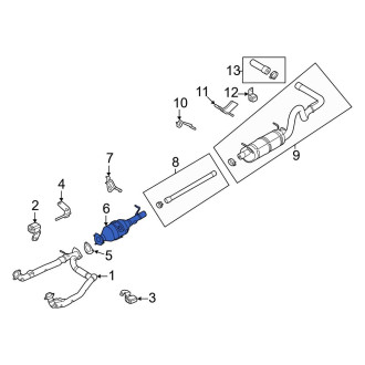 Ford E-series OEM Exhaust Parts - Systems, Tips, Pipes | CARiD