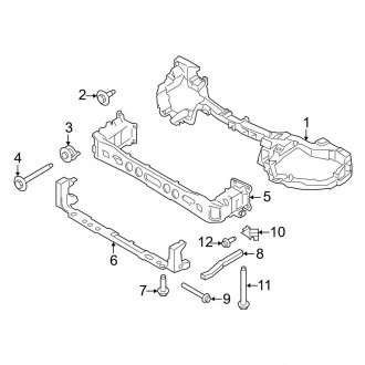 2023 Ford Transit Connect Radiator Supports | CARiD