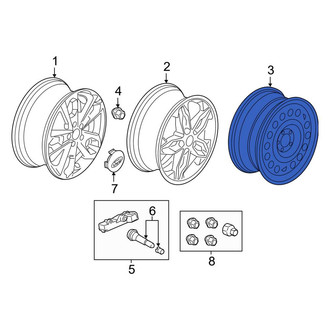 Ford OE™ Factory Wheels - CARiD.com