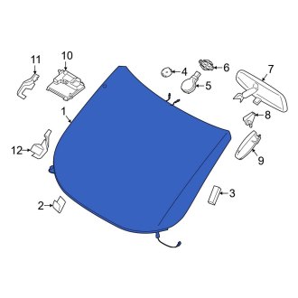 Ford Transit Connect Replacement Windshield Glass — CARiD.com