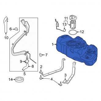 Ford Transit Connect Fuel Tanks & Parts | CARiD