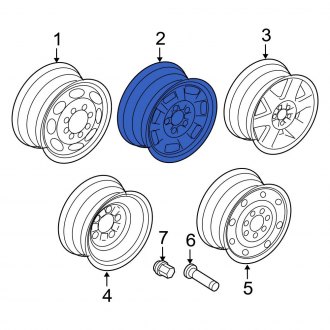 Ford E-series OEM Wheels | Original Steel & Alloy Wheels — CARiD.com