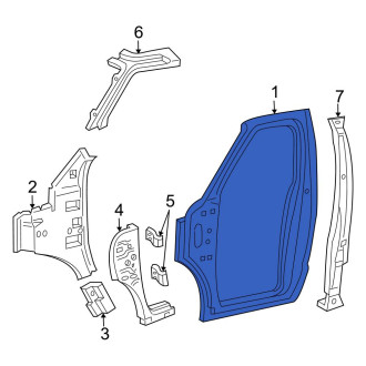 Ford E-series Body Tubs & Side Panels — CARiD.com
