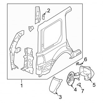 2004 Ford Expedition Replacement Quarter Panels | CARiD