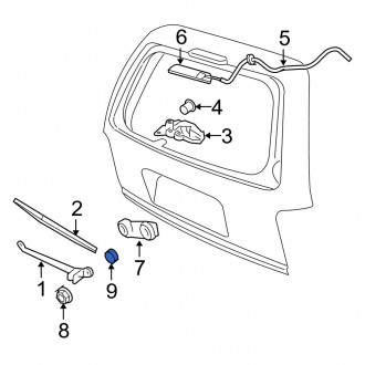 Ford Bronco Sport OEM Wiper Blade & Washer Parts - Motors, Arms | CARiD