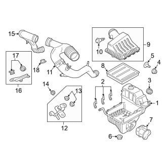 2017 Ford Expedition OEM Air Intake Parts - Filters | CARiD