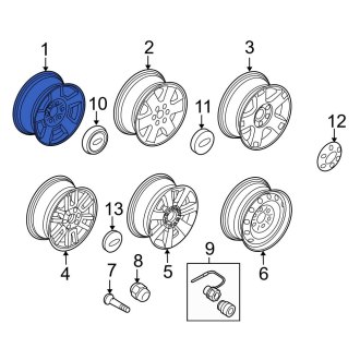 Ford F-150 OEM Wheels - Original Steel & Alloy Wheels | CARiD
