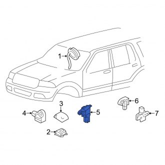 Ford Ranger Air Bag Parts | Sensors, Switches — CARiD.com