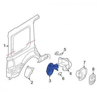 Ford Excursion OEM Quarter Panels & Parts | Rear & Front — CARiD.com