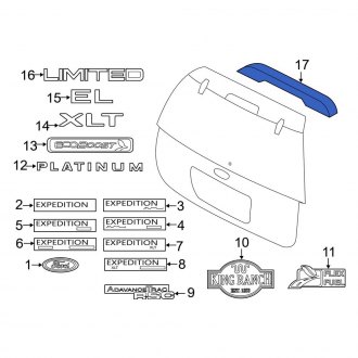 Ford Expedition Spoilers | Custom, Factory, Roof, Lip & Wing Spoilers