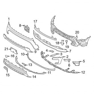 2023 Ford Expedition Replacement Bumper Moldings & Trim | CARiD