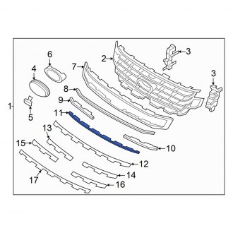Ford Bronco OEM Grilles - Factory Billet & Mesh Grilles | CARiD
