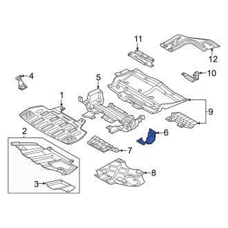 Ford Expedition Underbody Covers | Splash Shields — CARiD.com