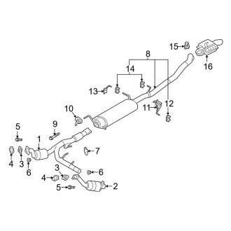 2022 Ford Expedition OEM Exhaust Parts | Systems, Tips — CARiD.com