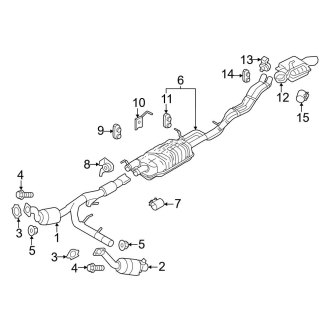 2022 Ford Expedition Exhaust Pipes - Straight, Flex | CARiD