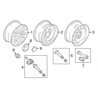 2021 Ford Expedition Replacement Factory Wheels & Rims | CARiD