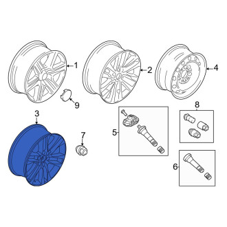 Ford Expedition OEM Wheels - Original Steel & Alloy Wheels | CARiD