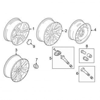 2021 Ford Expedition Replacement Factory Wheels & Rims | CARiD
