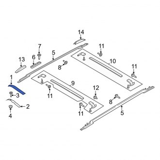 Ford Expedition OEM Roofs & Parts - Panels, Drip Rails | CARiD