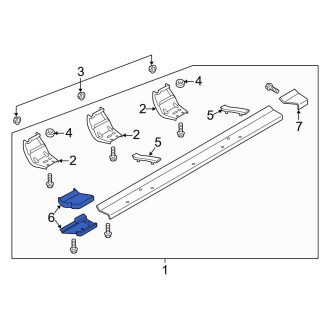 Ford Expedition Rocker Panel Hardware - Clips, Brackets | CARiD