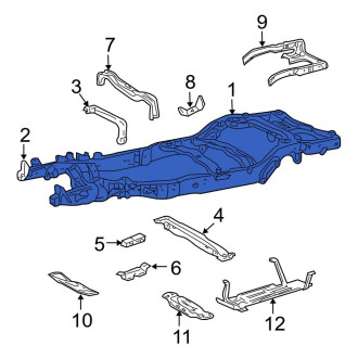 Ford Expedition Replacement Chassis Frames & Rails - CARiD.com