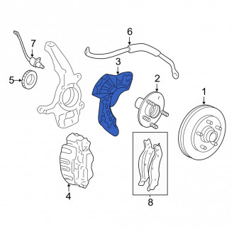 Ford F-150 Brake Dust Shields & Backing Plates — CARiD.com