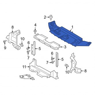 Ford Ranger Radiator Support Covers | CARiD