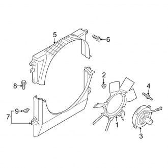 2022 Ford Ranger Radiator Fans & Parts | CARiD