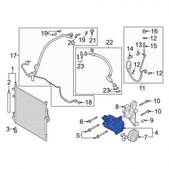 Ford Ranger OEM A/C & Heating Parts - Systems, Compressors | CARiD