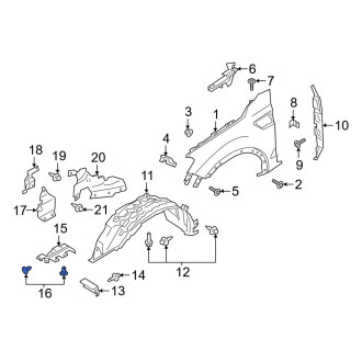 Ford Bronco Sport Replacement Quarter Panels - CARiD.com